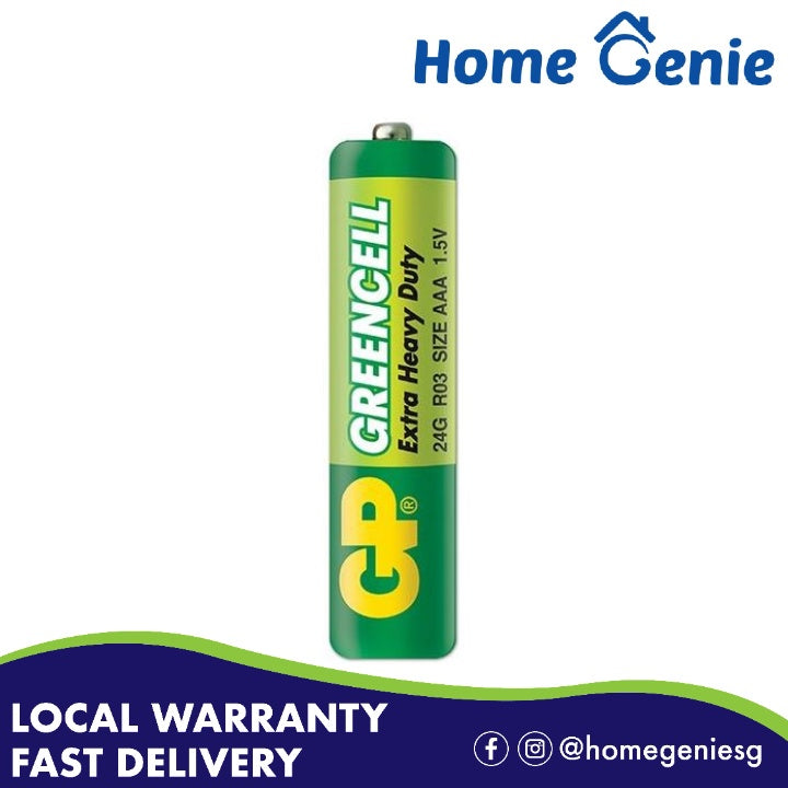 *Box of 40 Shrink Wrapped* GP Greencell Carbon Zinc AAA – homegenie.com.sg