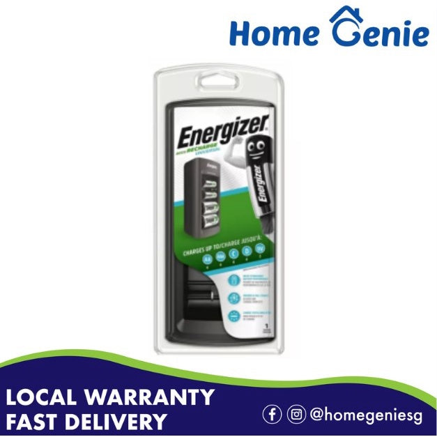 Energizer ACCU Recharge Universal Charger For AA/AAA/C/D/9V Rechargeab ...