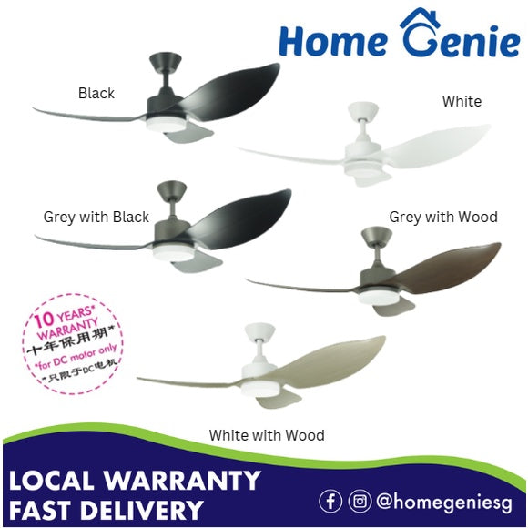 Mistral 46" D'Fan Ceiling Fan Space 46 with Remote Control – homegenie ...