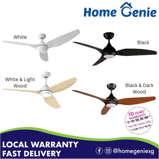 *Installation Available!* Mistral D'fan 510 50” Remote Ceiling Fan wit ...