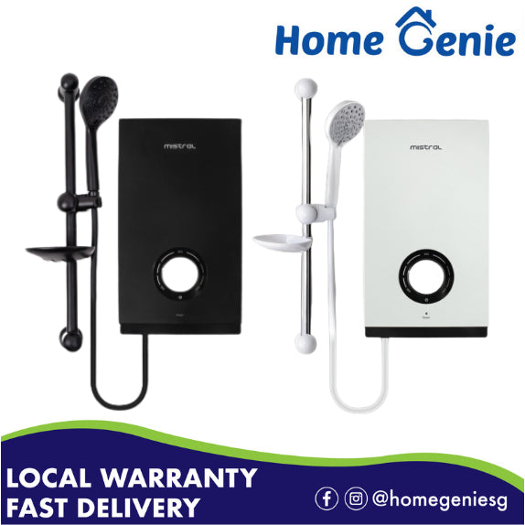 Mistral MSH101P Instant Water Heater (Black / White) – homegenie.com.sg