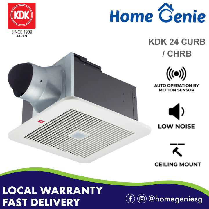 *New Model* KDK Ceiling Mount Ventilating Fan with Motion Sensor and T ...