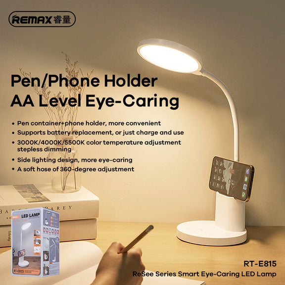 Remax RT-E815 LED Time Pro Series Eye Caring Desk Portable Table Study ...